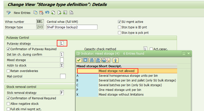 SAP WM高阶之Storage Type上架策略L下的Mixed Storage_wm 混储quant标识-CSDN博客