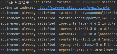 Requirement already satisfied:*******_requirement already satisfied: pandas in c-CSDN博客