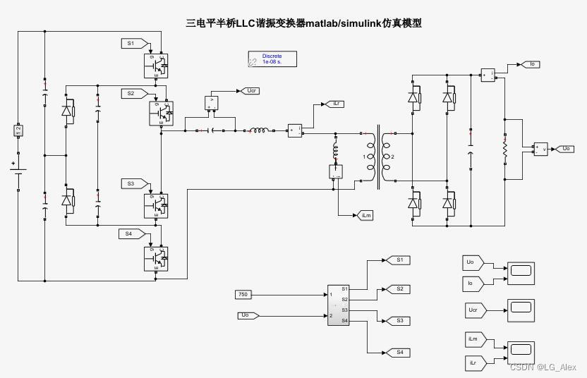 三电平LLC matlab/simulink仿真 控制策略_simulink llc-CSDN博客