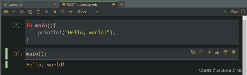 在jupyter Lab平台用rust语言开发应用程序rust Jupyter Csdn博客