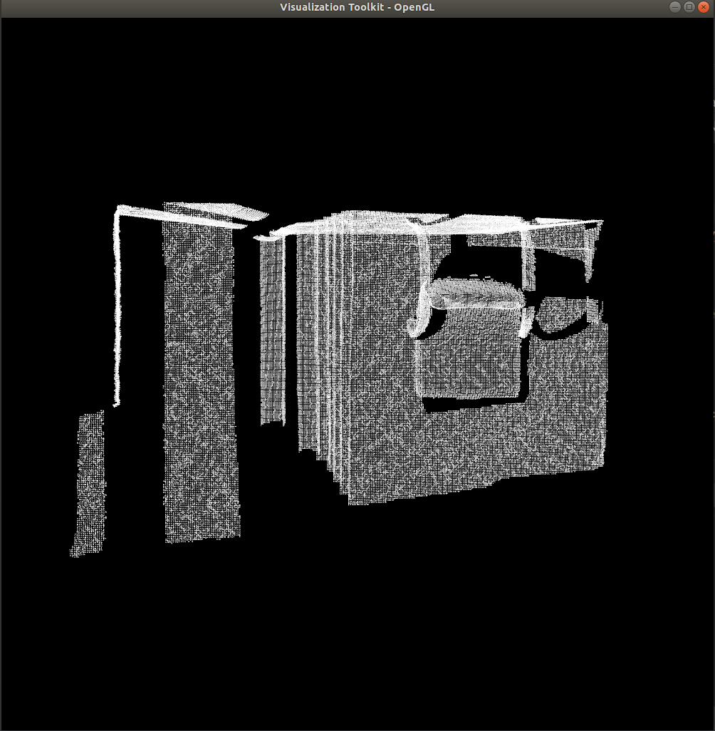Open3D uses VTK display point cloud - Programmer Sought