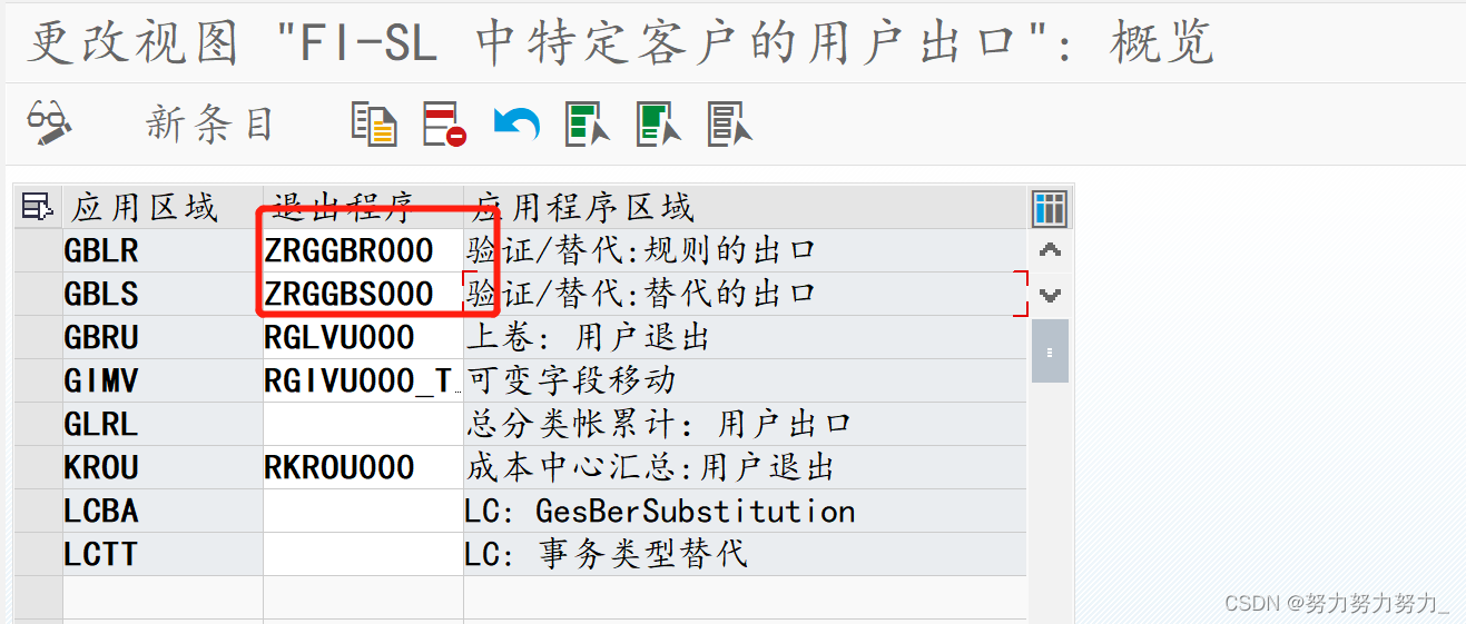 Sap Fico Ggb0ggb1校验替代找不到开发出口sap Ggb0 Csdn博客
