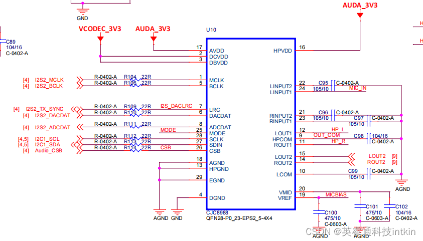 imx6ull 移植国产语音芯片CJC8988-intkin-CSDN博客