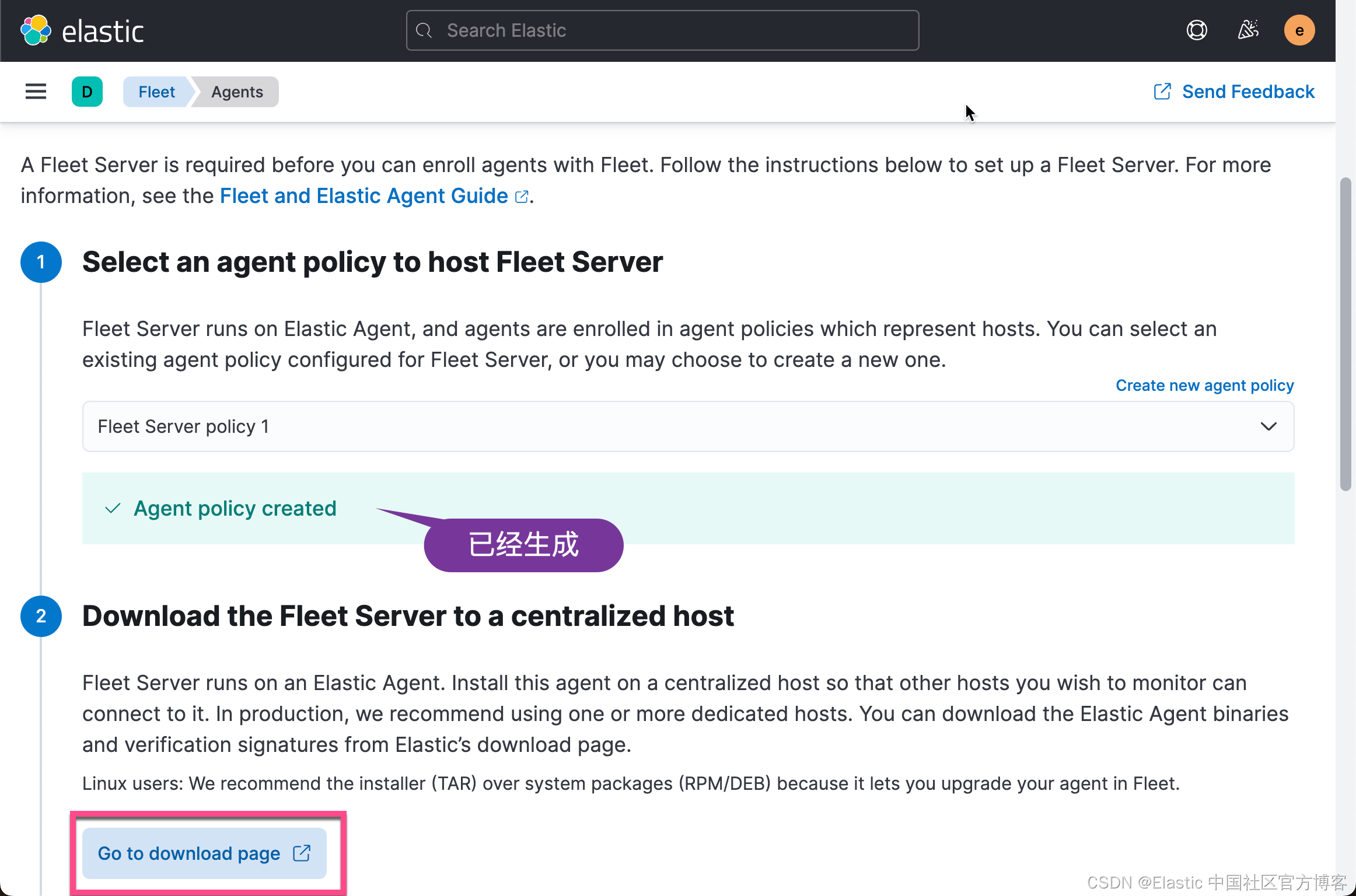 Observability：在生产环境中配置 Fleet Server 和 Elastic Agent 之间的安全-CSDN博客