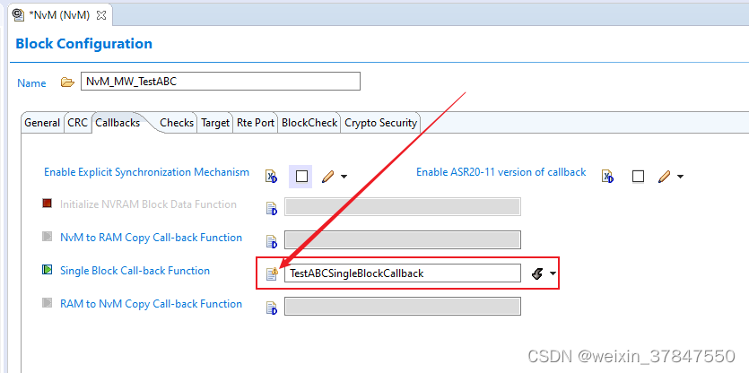 AutoSAR NvM模块，能生成callback函数，却不能调用的问题_autosar callback callout-CSDN博客