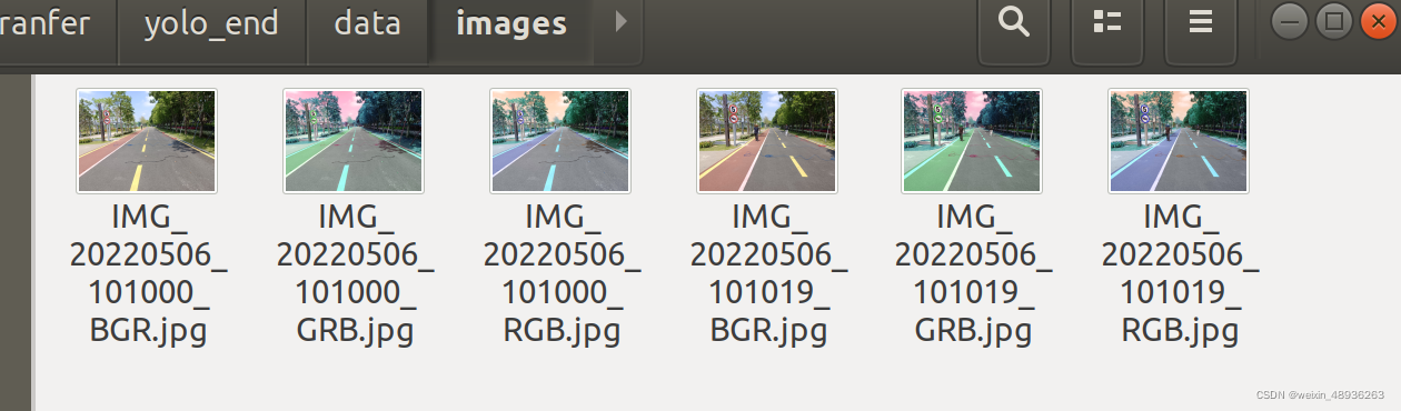 数据集图片RGB颜色通道乱序实现数据集扩充_python-opencv改变颜色通道顺序-CSDN博客