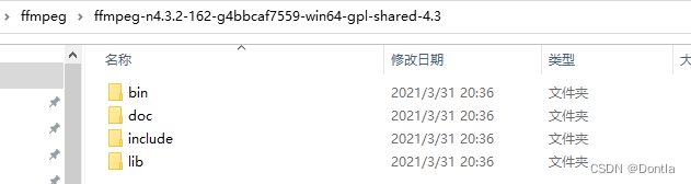 FFmpeg不同下载版本的区别（Static，Shared，Dev）_编译ffmpeg参数enable-shared、static区别-CSDN博客