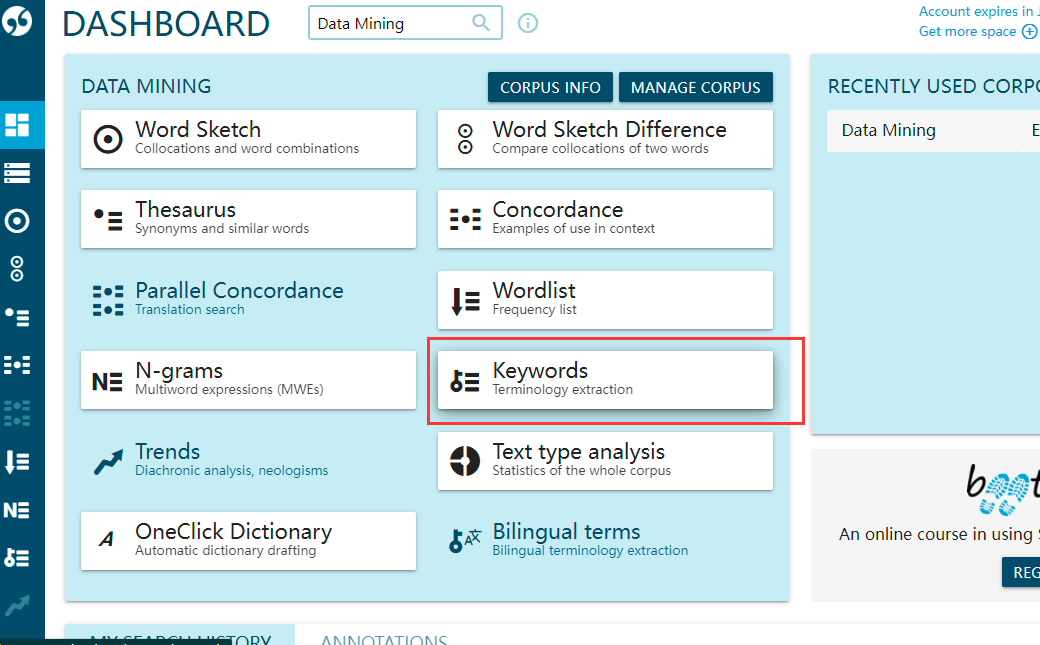 U1C3 介绍SketchEngine和Web语料库研究-CSDN博客