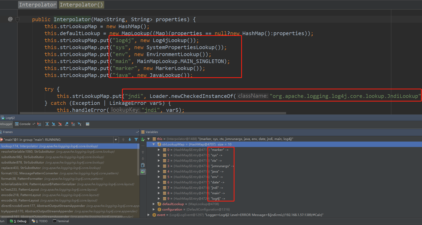 Apache Log4j2 RCE 远程命令执行漏洞复现与分析_ctx.lookup-CSDN博客