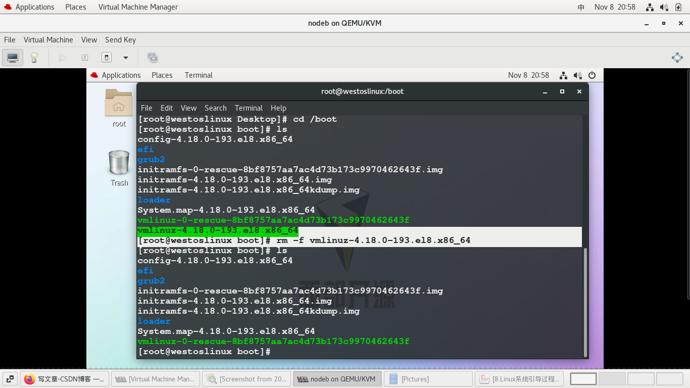 Part2.8——Linux引导过程及修复_linux boot from hard disk grub-CSDN博客