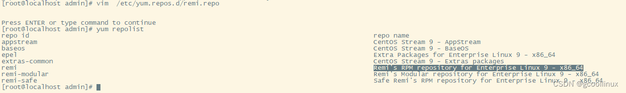 CentOs Stream 9: 搭建PHP环境报错： No match for argument: php-imap 和 No match for argument: php-xmlrpc ...