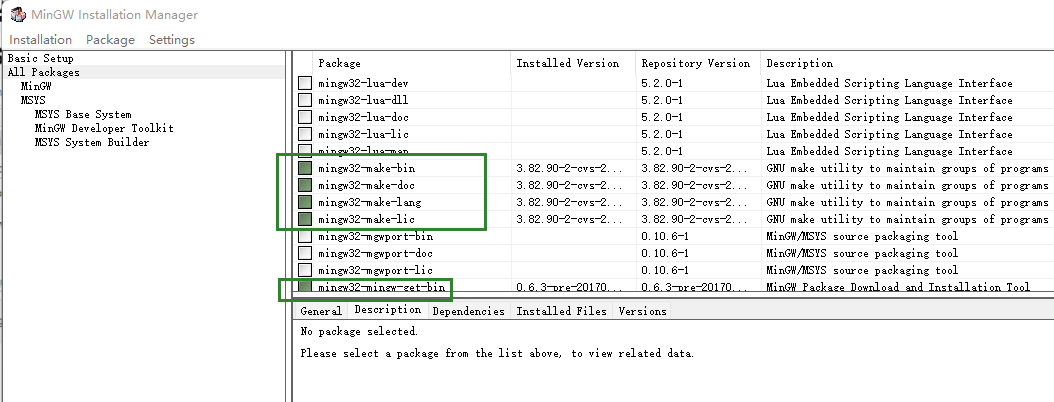 Install make under windows - Programmer Sought