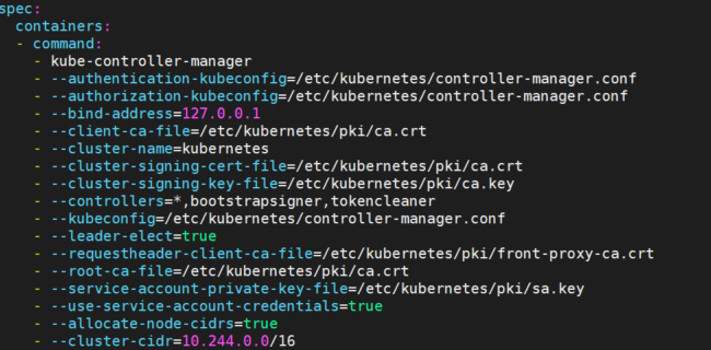 k8s搭建过程中的坑(二)_kube-controller-manager crashloopbackoff-CSDN博客