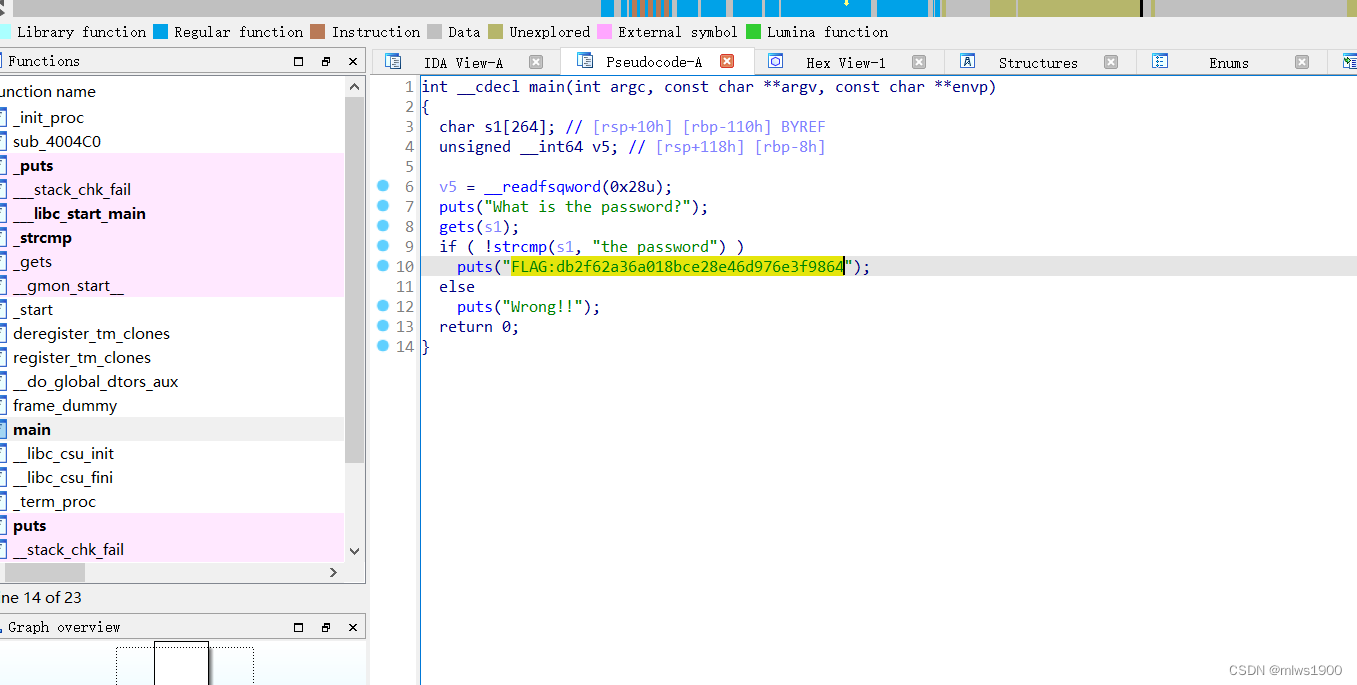 攻防世界-reverse-easyRE1_攻防世界easyre1-CSDN博客