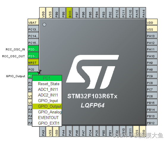 STM32CubeMX+Keil+Proteus点亮一个LED灯_cubemx点亮一个灯和proyeus_试图摸大鱼的博客-CSDN博客