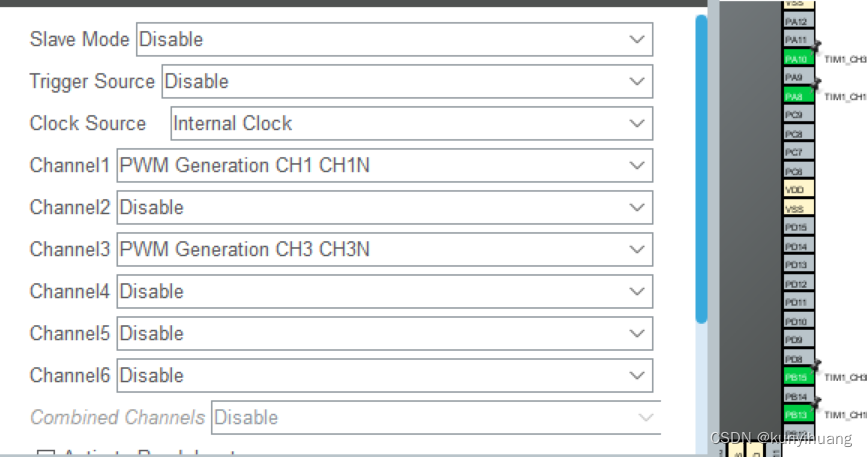 STM32G4 输出2路互补PWM 变占空比频率_stm32g4 pwm频率-CSDN博客