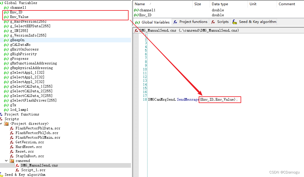 Vector CANape - How to Send Receive CAN Message in CANape - Programmer ...