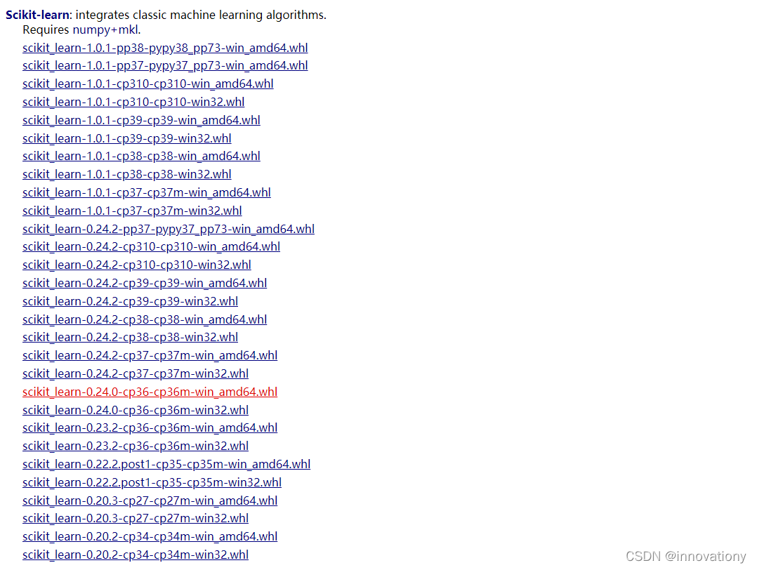 windows下sklearn库的安装教程，还有Numpy、Scipy、matplotlib库_安装python编程环境，并安装机器学习所需要的numpy、sklearn库，将安装过程截图提交 ...