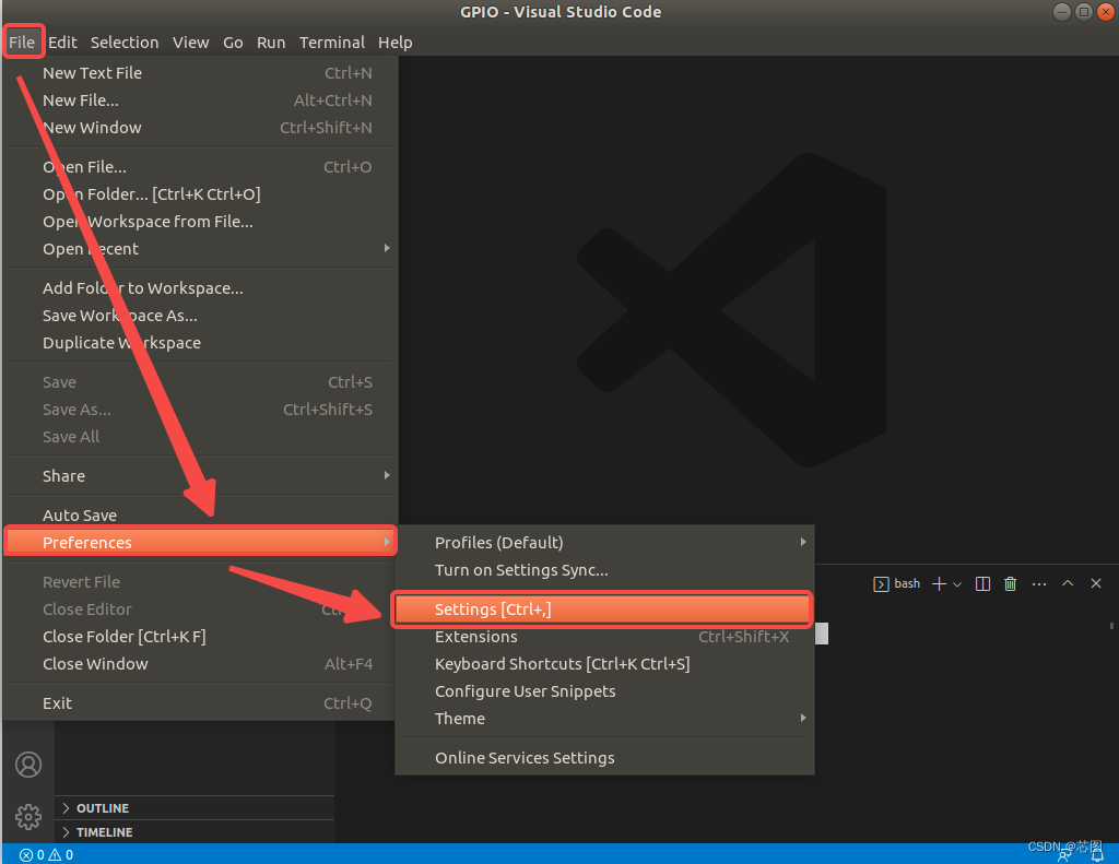 【ubuntu】【cortex M开发基础】3 安装编程环境vscode Vscode信任文件夹 Csdn博客