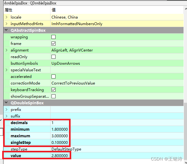 【QT控件运用】_doublespinbox设置小数位数-CSDN博客