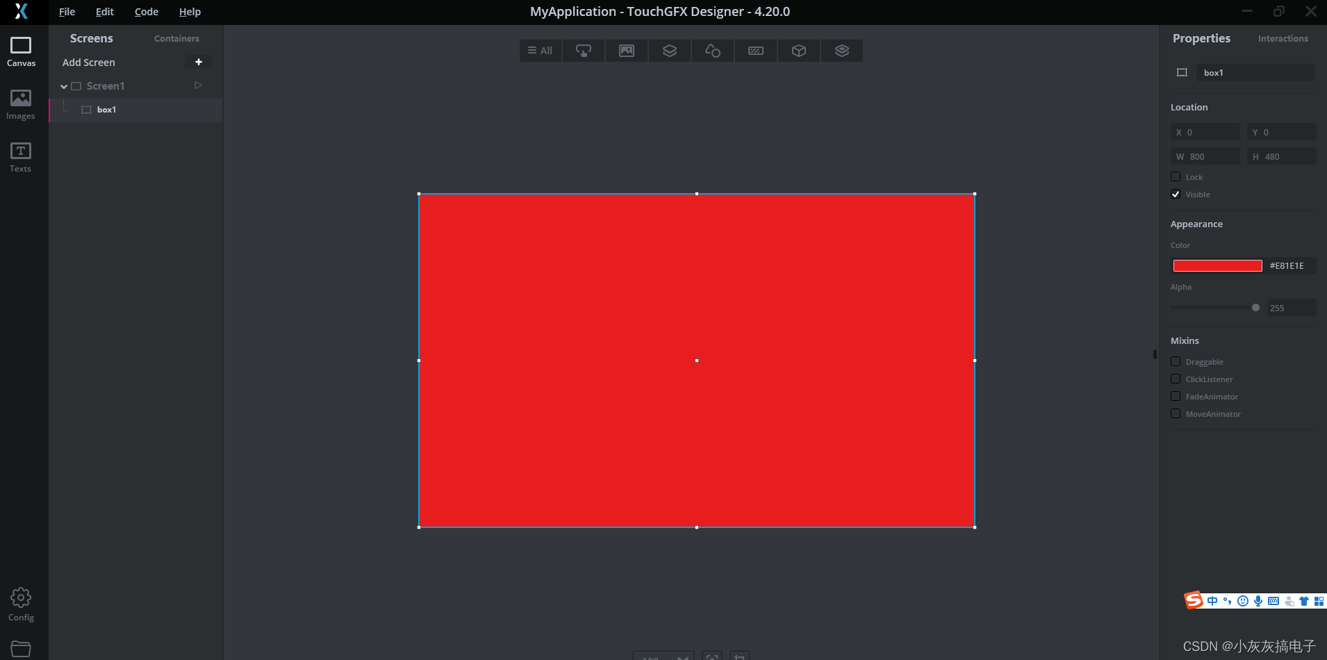 Touchgfx综合学习七、touchgfx使用实体按键(正点原子h750开发版)touchcfg 按键处理 Csdn博客