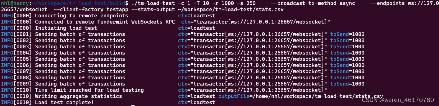 Tendermint多节点装载测试_tm-load-test-CSDN博客