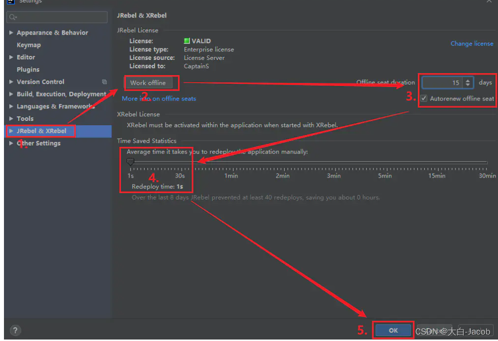 jrebel IDEA hot deployment plugin activation - Programmer Sought