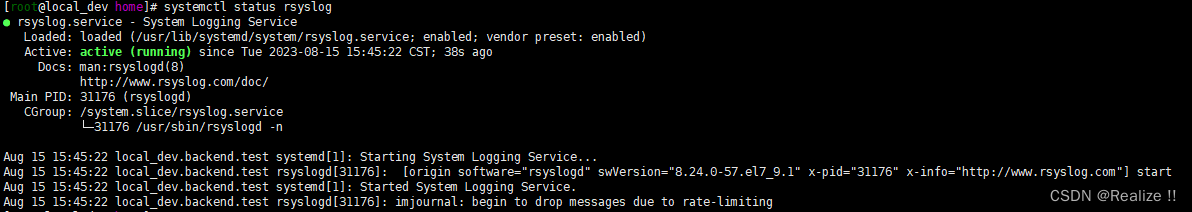 记一次rsyslog 引发的Structure needs cleaning问题处理_systemct1 status rsys1og failed for path-CSDN博客