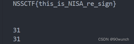 【NSSCTF 2022】sign-ezc++_[nisactf 2022]sign-ezc++-CSDN博客