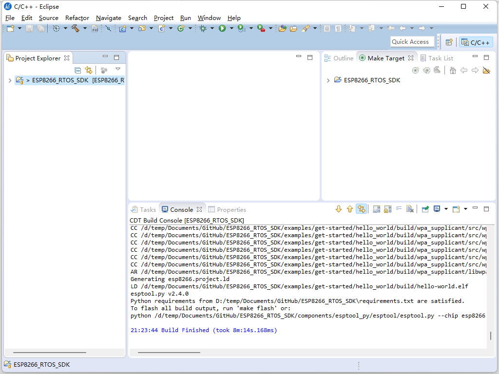 基于安信可IDE1.5+ESP8266_RTOS_SDK_V3.4的ESP8266开发环境搭建_白菜欢的博客-CSDN博客