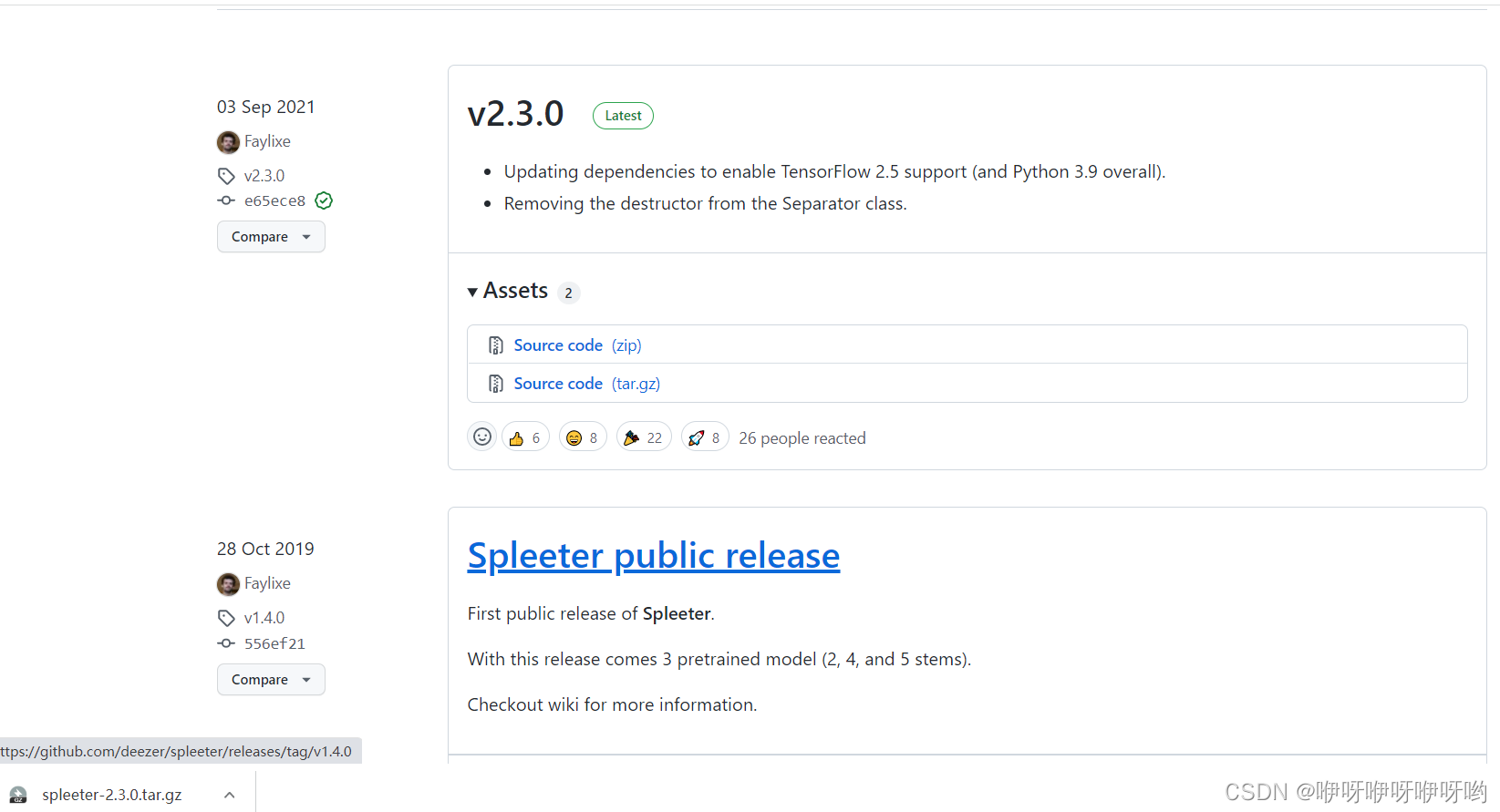 去除人声--安装和使用spleeter分离人声和背景声-CSDN博客