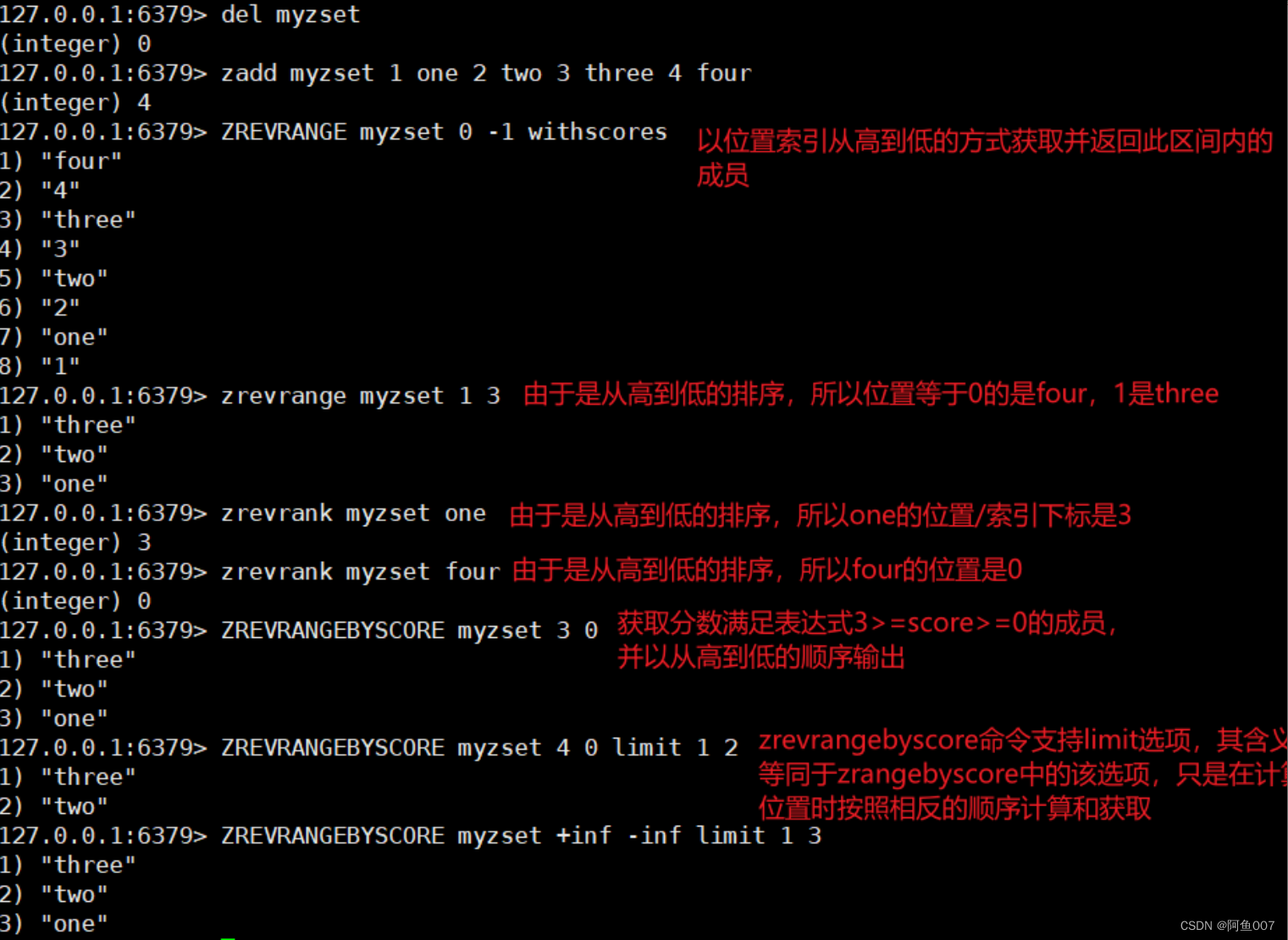 Redis不同数据类型的查询命令语句redis查询语句 Csdn博客