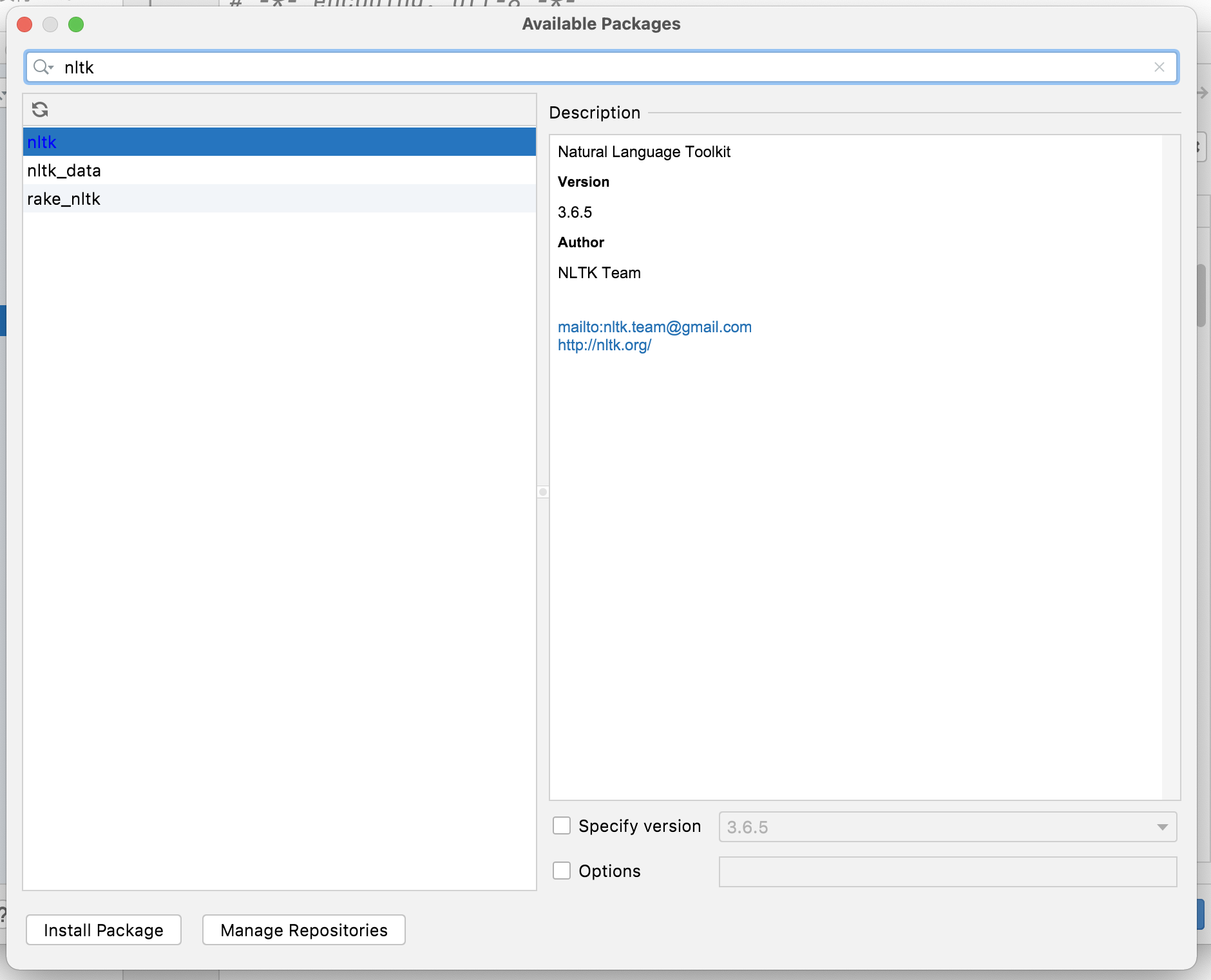 安装nltk库及nltk_data数据包_nltk data-CSDN博客