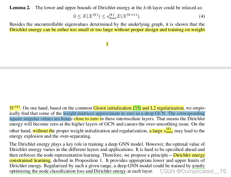 ICLR21： EGNN Dirichlet Energy Constrained Learning for Deep Graph Neural Networks-CSDN博客