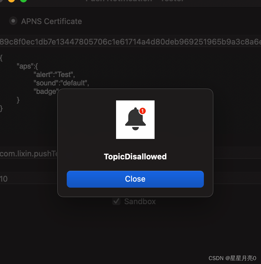 苹果 iOS推送 APNS(本人亲测总结)_missingprovidertoken-CSDN博客
