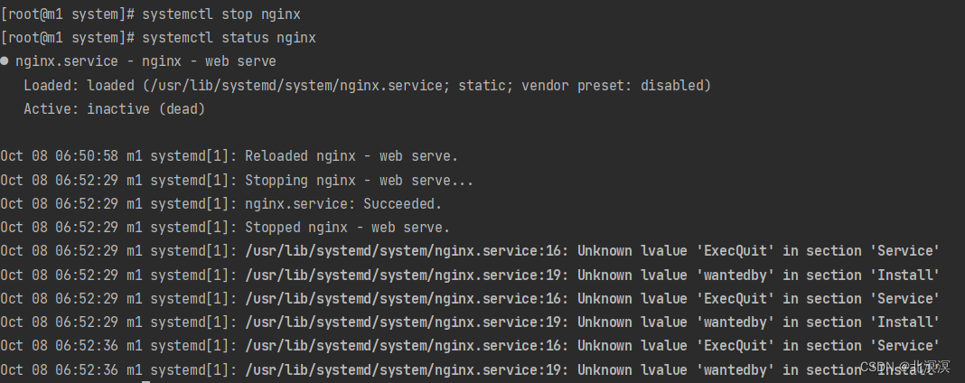 (四)centos7案例实战——nginx服务安装及开机自启动centos7启动nginx Csdn博客