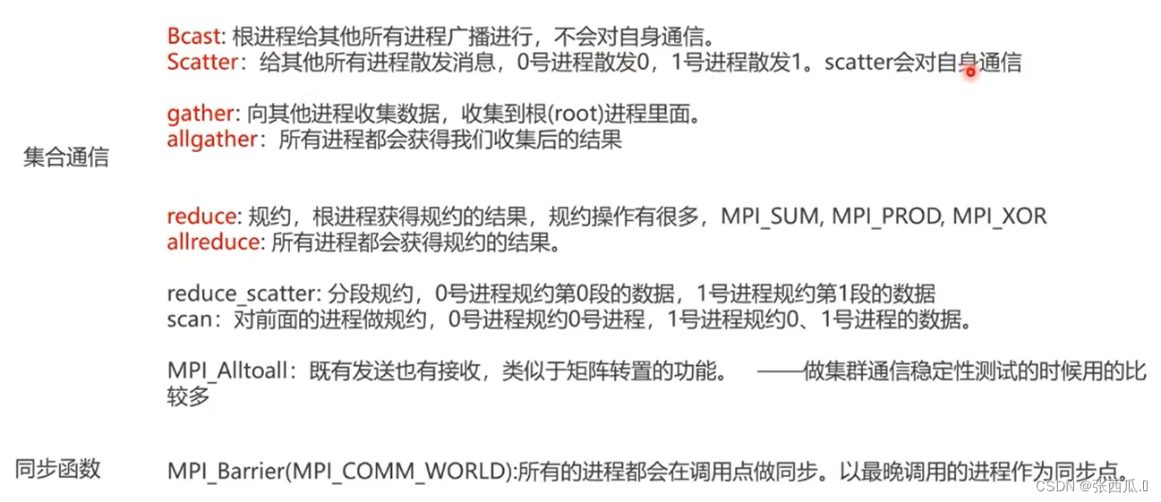 【mpi】mpi组通信、通信模式、自定义数据类型4mpi聚合通信操作 Csdn博客