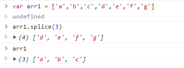 js中关于截取的方法：splice slice substr substring 详细用法_js数组截取splice-CSDN博客