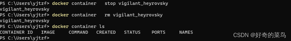 Docker镜像、容器操作_docker pull sha256-CSDN博客