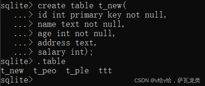 sqlite3入门创建表学习心得_sqlite3 创建表-CSDN博客