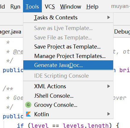 Idea生成英文JavaDoc以及中文编码问题_英文javadoc生成后显示中文-CSDN博客