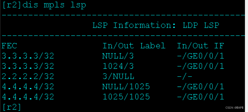 HCIP——MPLS 实验_error: please enable mpls on this interface first.-CSDN博客