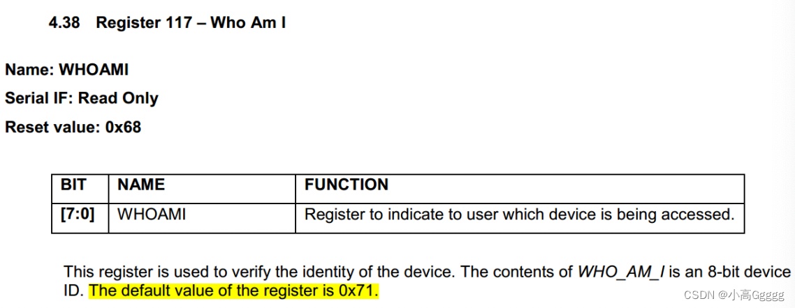 模拟IIC协议--结合四轴学习(利用MPU9250 WHO AM I寄存器验证通信)_mpu9250 i2c csdn-CSDN博客