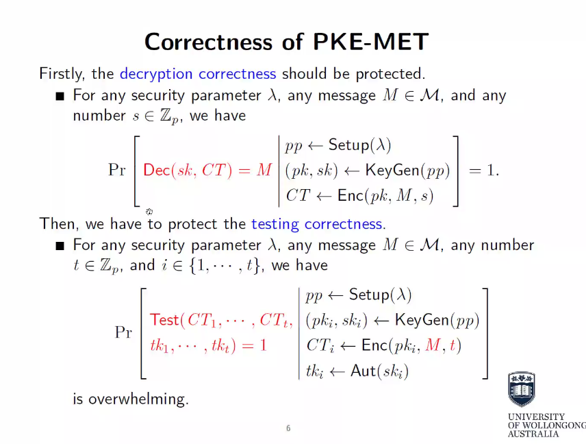 【Willy Susilo 学术报告01】Public-Key Encryption with Multi-Ciphertext ...