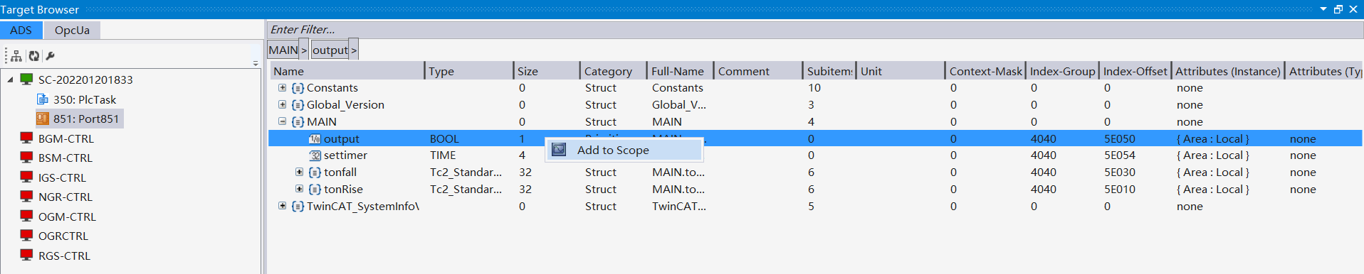 倍福SCOPE功能使用_倍福twincat的scopeview录波说明-CSDN博客