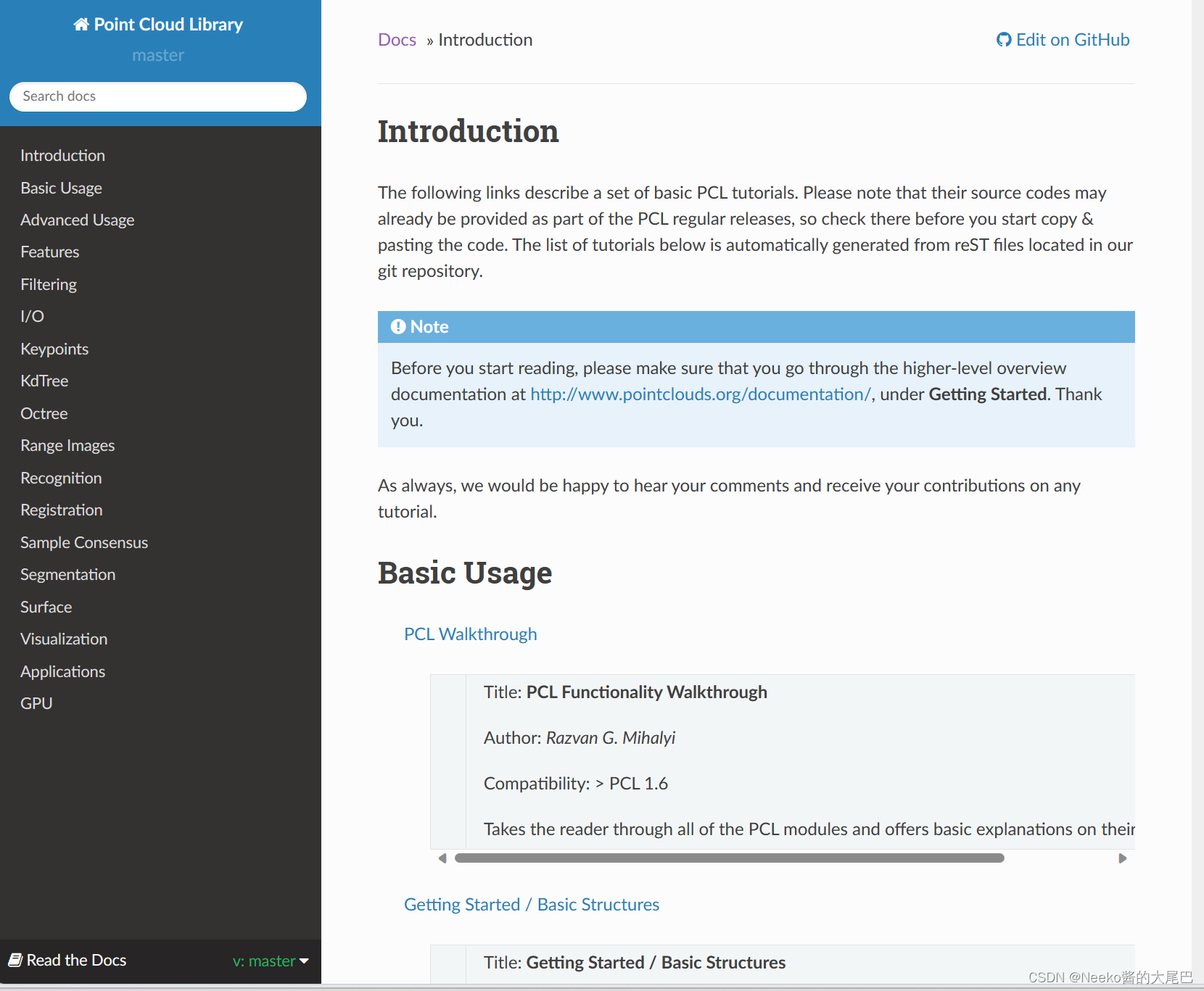 PCL官网-CSDN博客