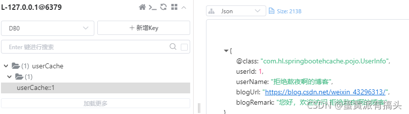 Springboot:整合redis对接口数据进行缓存spring Boot Redis接口修改了数据还是有缓存 Csdn博客
