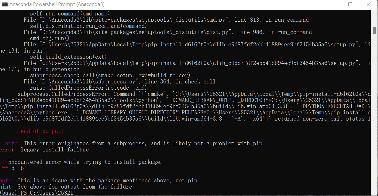 在win11系统环境下使用anaconda以及pycharm配置人脸识别库--dlib，face-recognition等_anaconda的face库-CSDN博客